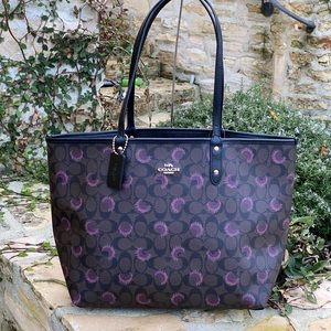 Coach | Bags | Nwt Coach Signature Moon Reversible Tote Handbag | Poshmark